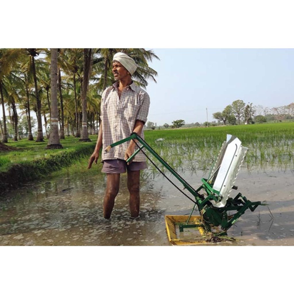 Manual 2 Row Rice Transplanter Machine Wooden Model – Vinglob Greentech ...